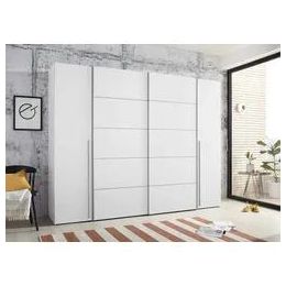 Dreh-/Schwebetürenschrank FORTE "Narago, OTTOs Choice, TOPSELLER, Made in Europe, zeitloses Design", weiß, B:270,3cm H:210cm T:61cm, Schränke, viele Einlegeböden teilweise variabel einsetzbar, maximaler Stauraum, Topseller