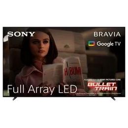 Sony LED-Fernseher, TRILUMINOS PRO, BRAVIA CORE, mit exklusiven PS5-Features, E (A-G), Fernseher, schwarz (titanschwarz), 75