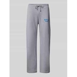 Regular Fit Sweatpants mit Label-Print