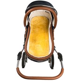 Hofbrucker Lammfell-Babyschalen-Einlage in Natur - (L)72 x (B)35 cm - 10% | Autokindersitze