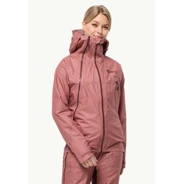 Jack Wolfskin Ski-/Snowboardjacke "Alpspitze Air" in Rosa - 80% | Gr&ouml;&szlig;e XL | Damen-outdoorjacken