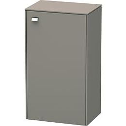 Duravit Brioso Halbhochschrank Individual 61-91cm BR1340R1043, Basalt Matt, Tür rechts, Griff Chrom