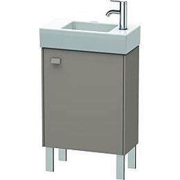 Duravit Brioso Waschtischunterbau BR4431R4343 434x239mm, Basalt Matt, Tür rechts
