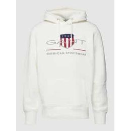 Gant Hoodie mit Label-Stitching Modell 'ARCHIVE SHIELD'