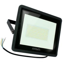 Led Fluter atria 100W black Eq 800W IP66 Outdoor Température de Couleur: Blanc Chaud 3000K