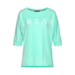 ELBSAND Damen 3/4-Arm-Shirt, mint, Gr&ouml;&szlig;e S (36)
