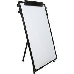 Haloyo - Whiteboard Flipcharts mit Dreibein Ständer Magnettafel magnetische Whiteboards Whiteboard Stand 60x90cm