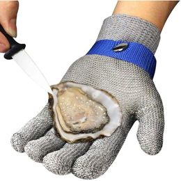 Csparkv - Anti-Schnitt-Handschuh, Küchenschutz, Stufe 9, Arbeitshandschuhe, Austernhandschuhe, Küchenschutzhandschuh für Fischfilet,