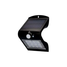 Solar-Wandlampe mit Led-Sensor Edm 1,5W 220 Lumen 10x14cm