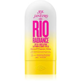 Sol de Janeiro Rio Radiance Aufhellende und Feuchtigkeit spendende Milch zum Schutz der Haut SPF 50 200 ml