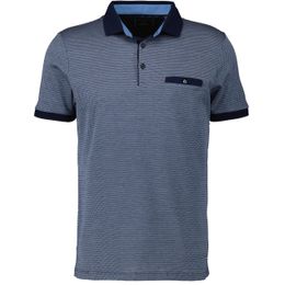 Poloshirt Ragman Gr. M, blau (blau saphire, 705), Herren, Baumwolle, Shirts