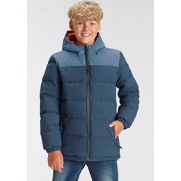 Winterjacke Killtec "KW 1 BYS JCKT OT" Gr. 152, blau (deep royal), Kinder, Obermaterial: 100% Polyester. Futter: 100% Polyester, Jacken, Winddicht & Wasserabweisend & Atmungsaktiv