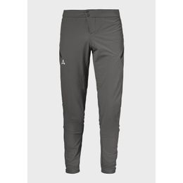 Schöffel Outdoorhose SCHÖFFEL "Pants Arosa M" Gr. 50, Normalgrößen, grau (9830, grau), Oberstoff: 95% Nylon 5% Elasthan Oberstoff Einsatz: 80% Nylon 20% Elasthan, Hosen