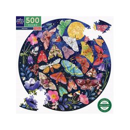 eeBoo Round Puzzle 500 pcs - Moths