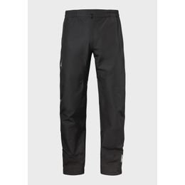 Schöffel Outdoorhose SCHÖFFEL "2.5L Pants Tarvis M" Gr. 54, Normalgrößen, schwarz (9990, schwarz), Oberstoff: 100% Polyester Oberstoff Einsatz: Aussenseite: 100% Nylon Innenseite: 100% Polyester, Hosen