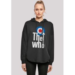 Kapuzenpullover F4NT4STIC "The Who Rock Band" Gr. S, schwarz, Damen, Obermaterial: 100% Baumwolle, Pullover, Premium Qualität