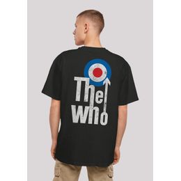 T-Shirt F4NT4STIC "The Who Rock Band" Gr. 4XL, schwarz, Herren, Obermaterial: 100% Baumwolle, Shirts, Premium Qualität