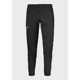 Schöffel Outdoorhose SCHÖFFEL "Pants Arosa M", Gr. 48, Normalgrößen, schwarz (9990, schwarz), Oberstoff: 95% Nylon 5% Elasthan Oberstoff Einsatz: 80% Nylon 20% Elasthan, sportlich, Hosen