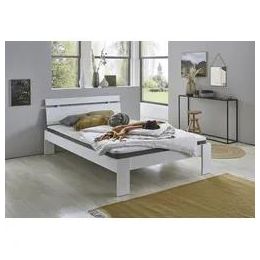 Futonbett Relita "Lian", weiß, B:144,6cm H:90cm L:208,1cm, Betten, LF 140 x 200 cm, mit Kopfteil, frei im Raum stellbar