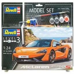 Modellbausatz Revell "Model Set, McLaren 570S", orange, Modellbausätze, KinderL:19cm, Kunststoff, Made in Europe, L:19cm