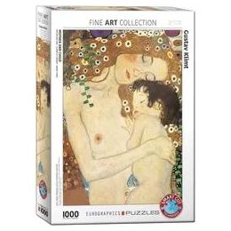 Mendler Eurographics 6000-2776 - Mutter und Kind von Klimt - Detail, Puzzle, 1.000 Teile