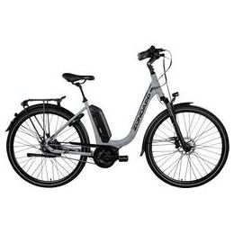 Zündapp E-Bike ZÜNDAPP "X300" Gr. 51, silber (silber, lila), E-Bikes, 51cm, 27,5 Zoll (69,85cm), Pedelec, Elektrofahrrad für Damen u. Herren