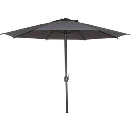 Marktschirm siena GARDEN "Isa Mittelstockschirm", schwarz, Standschirme