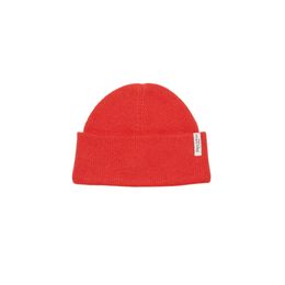 Marc O'Polo Baseball Cap MARC O'POLO "aus softem Schurwolle-Mix", Damen, rot, Wollmischung, unifarben, casual, Caps