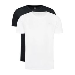 Gant Shirt male Black, White size XXXL