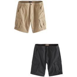 next Cargohose Herren Gr&ouml;&szlig;e 34 beige / nachtblau
