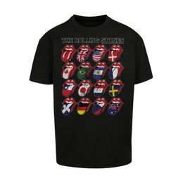 F4NT4STIC T-Shirt 'The Rolling Stones Voodoo Lounge Tongues' Herren Gr&ouml;&szlig;e XL blau / rot / schwarz / wei&szlig;