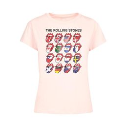 F4NT4STIC Shirt 'The Rolling Stones Voodoo Lounge Tongues' female Pink size M