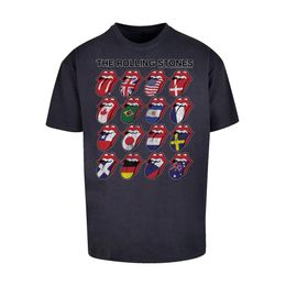 F4NT4STIC Shirt 'The Rolling Stones Voodoo Lounge Tongues' male Blue size XS