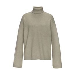 ELBSAND Pullover Damen Gr&ouml;&szlig;e XS/S beige / dunkelbeige