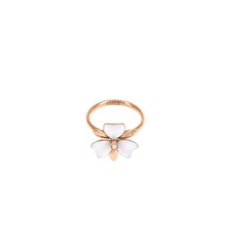 Furla Jewellery Ring Damen Gr&ouml;&szlig;e 50 rosegold / wei&szlig;
