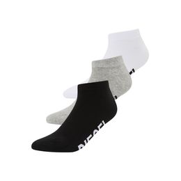 Diesel Socken 'SKM-GOST' Herren Gr&ouml;&szlig;e 44/45 graumeliert / schwarz / wei&szlig;