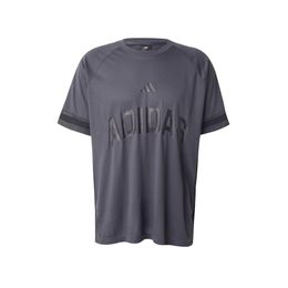 adidas Sportswear Performance Shirt 'Seasonal Essentials' male Grey size XXXL