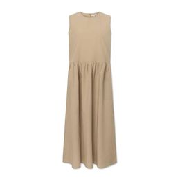 STUDIO FEDER Kleid Damen Gr&ouml;&szlig;e 38 dunkelbeige Winterkleid