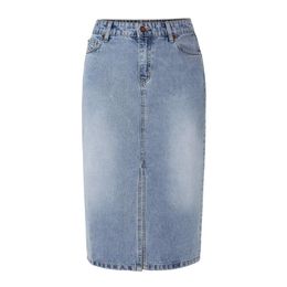 TATUUM Rock 'MEDIANA' Damen Gr&ouml;&szlig;e 44 blue denim / braun