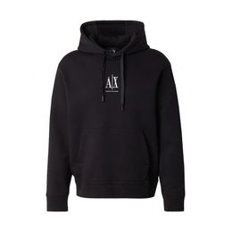Armani Exchange Sweatshirt Herren Gr&ouml;&szlig;e L schwarz / wei&szlig;