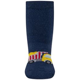 Ewers Socks 'Truck' boy Blue size 27-28