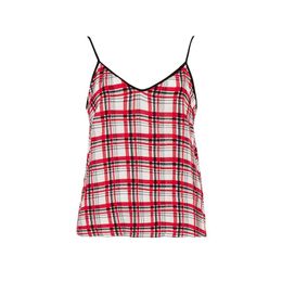 Jimmy Sanders Top Damen Größe XL feuerrot / schwarz / weiß