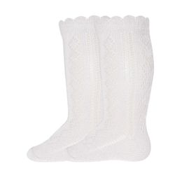Ewers Socks 'Traforato' girl White size 35-38
