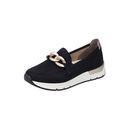 Rieker Slipper Damen Größe 37 gold / schwarz