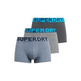 Superdry & Co Boxershorts Herren Gr&ouml;&szlig;e XXL graphit / basaltgrau / graumeliert / schwarz