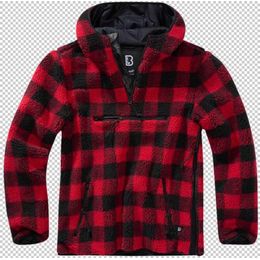 Brandit Fleece Jacket male Red size XXL