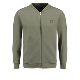 Key Largo Zip-Up Hoodie ' KLRICK ' male Green size L