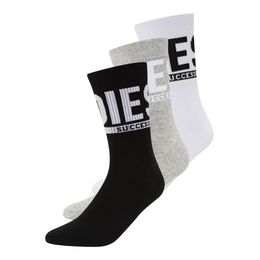 Diesel Socken 'SKM-RAY' Herren Gr&ouml;&szlig;e 35/38 graumeliert / schwarz / wei&szlig;