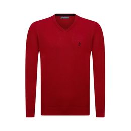 Jacey Quinn Pullover Herren Gr&ouml;&szlig;e M bordeaux