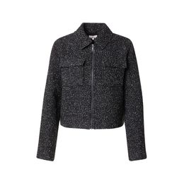 s.Oliver Jacke Damen Gr&ouml;&szlig;e S schwarzmeliert / wei&szlig;